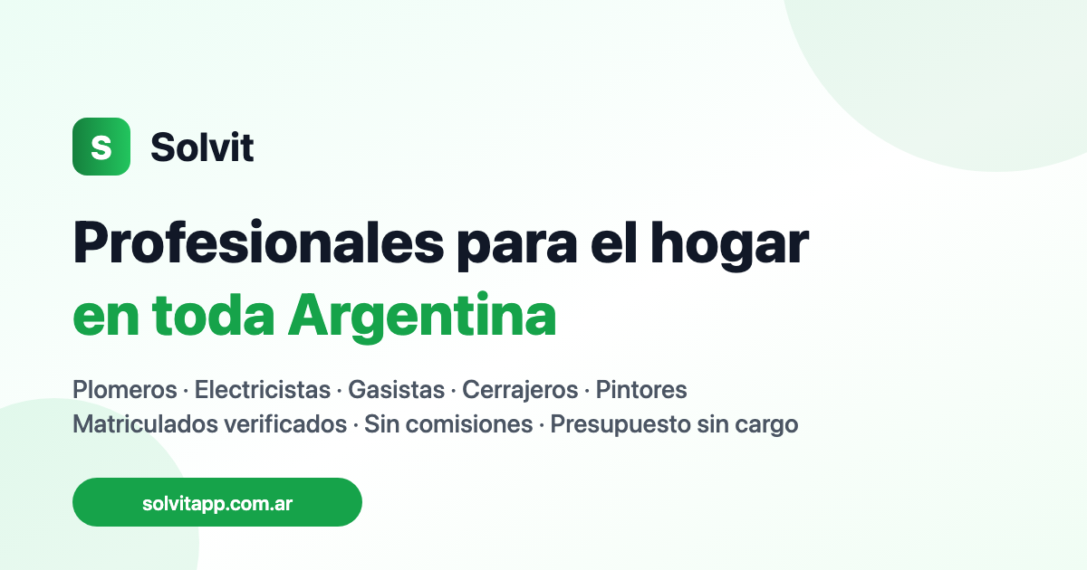 Gasista matriculado ENARGAS — qué pedir y cómo verificar (2026)